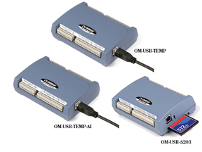 Eight Channel Temperature/Voltage Input USB Data Acquisition Modules ...